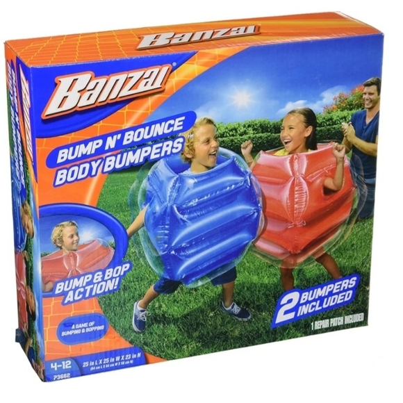 Banzai | Toys | Bump N Bounce Body Bumpers A Game Of Bumping Bopping ...